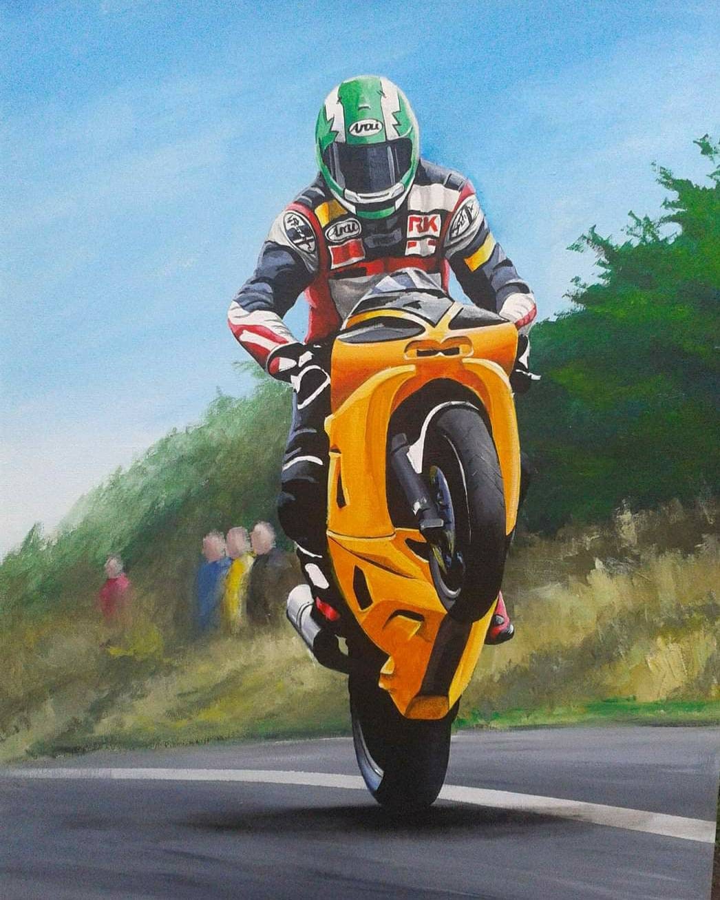 Richard Britton edición limitada arte impreso por Jeff Rush - Etsy España