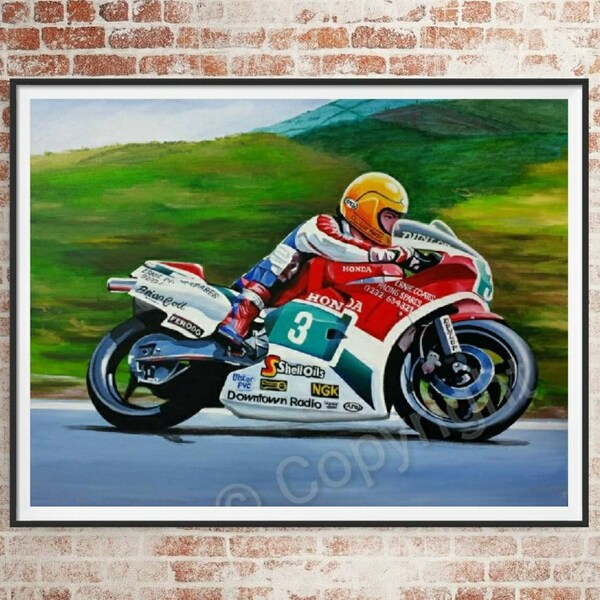 Motorcycle Art - Etsy UK