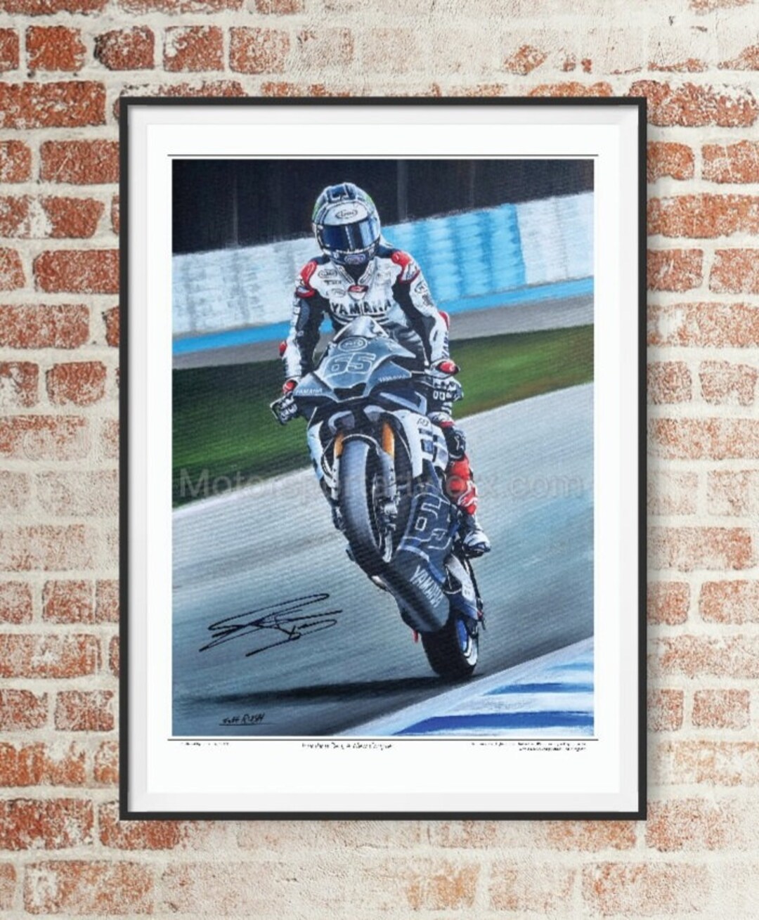 Jonathan Rea, A New Chapter, Limited Edition Print, With Reproduced ...