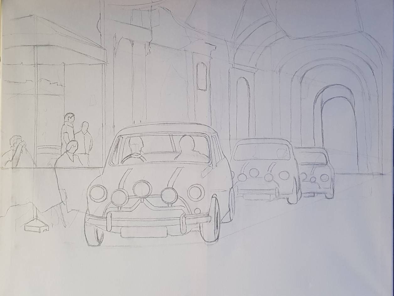 The Italian Job Mini Cooper Poster Limited Edition Print by - Etsy