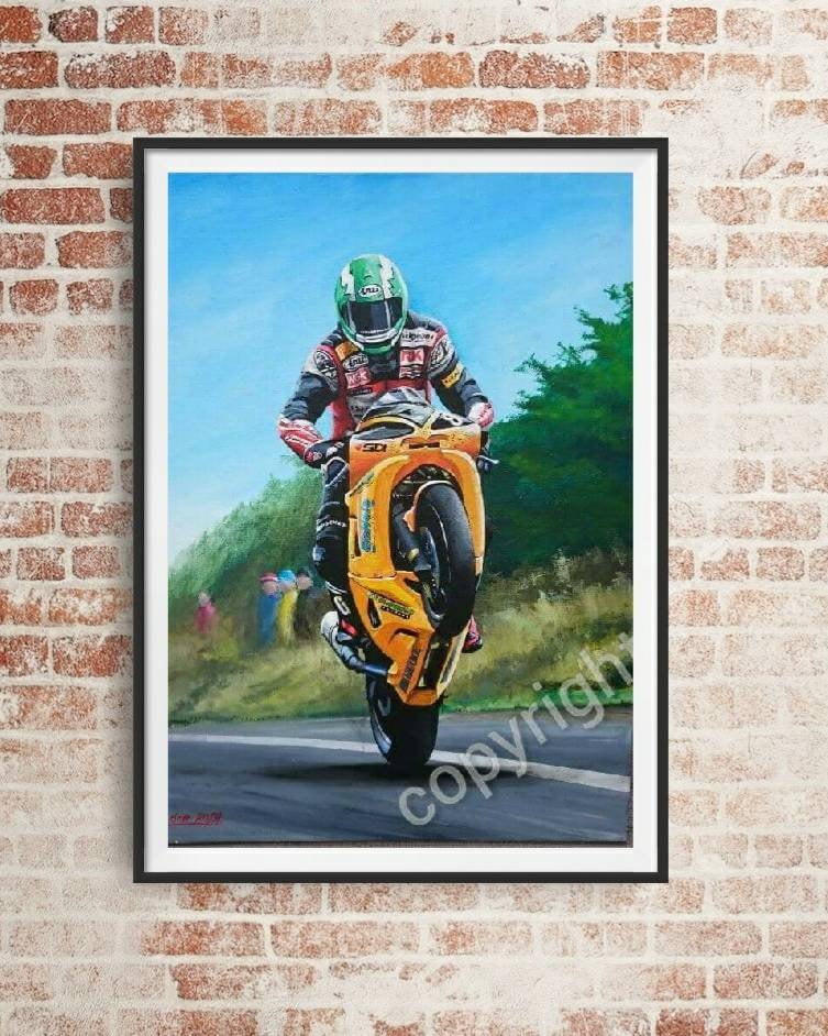 Richard Britton edición limitada arte impreso por Jeff Rush cartel de ...