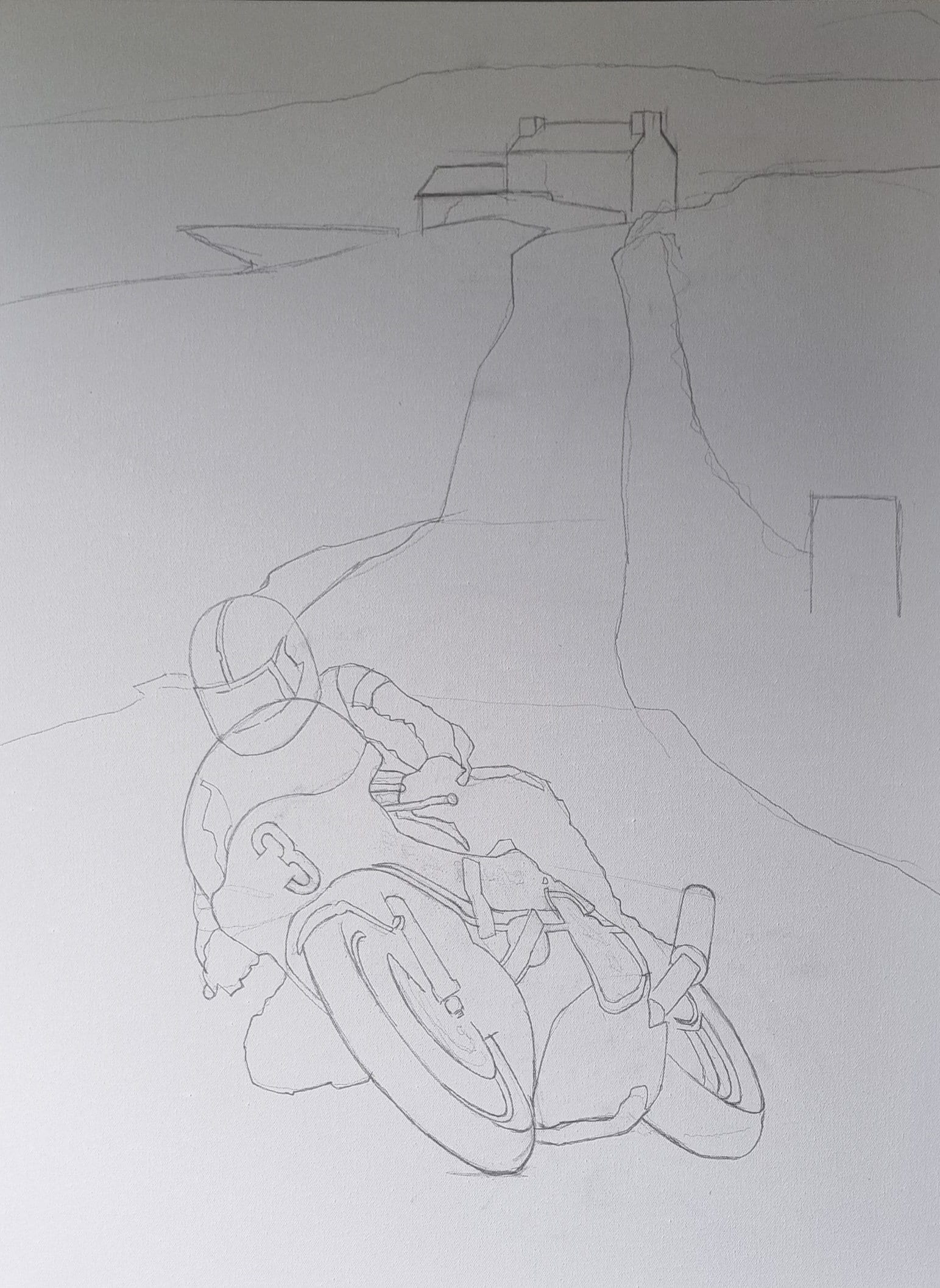 Joey Dunlop, Only One Yellow Helmet Limited Edition Print by Jeff Rush ...