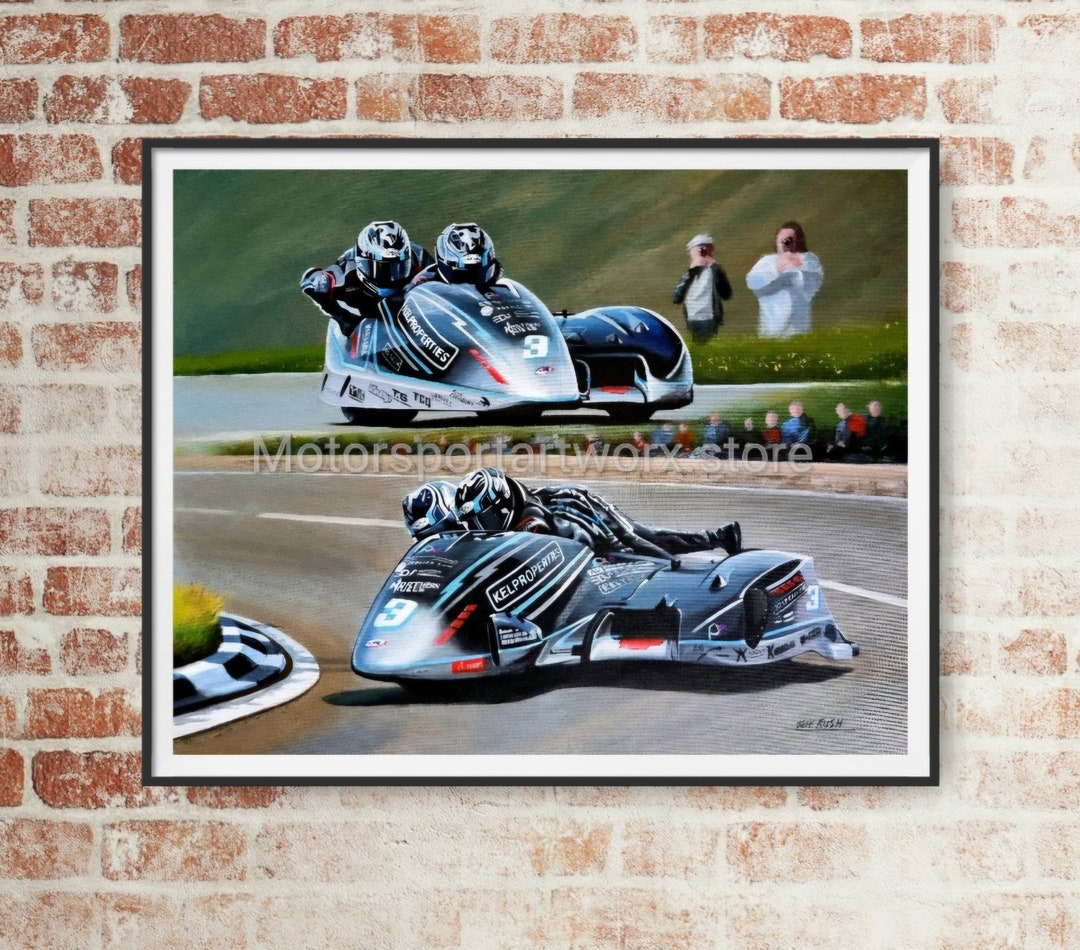 Crowe's Double TT Victory. Limited Edition Art Print - Etsy