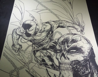 Todd Mcfarlane Comic Art | Etsy