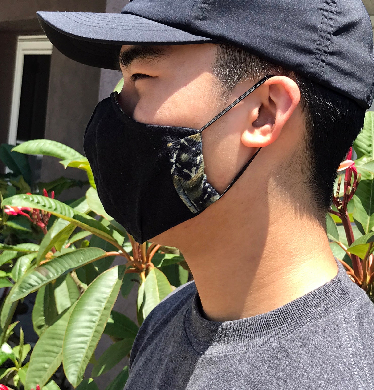 Dark Tribal Face Mask - Etsy