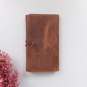 Handmade Leather Charger and Cable Organizer Bag, Cord Organizer ...