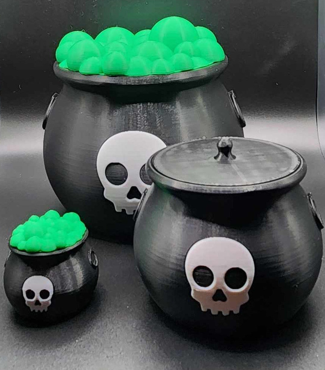 Skull Cauldron Halloween Decoration - Etsy