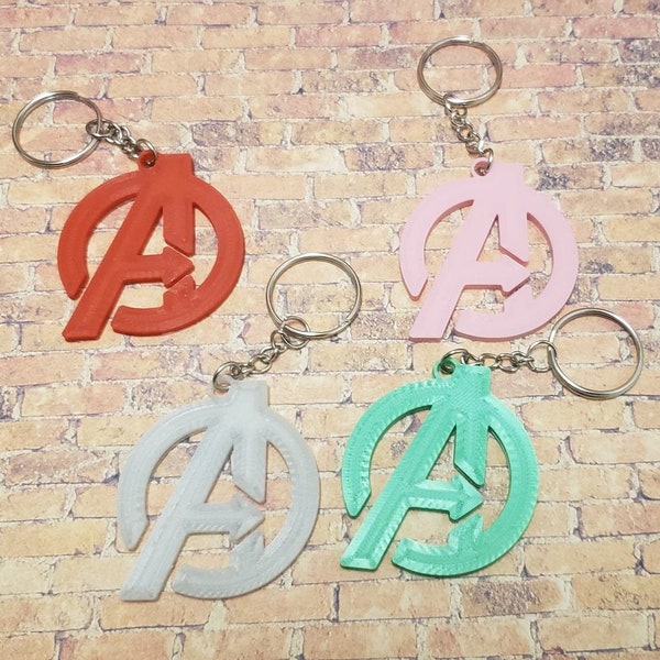 Avengers Keychain - Etsy