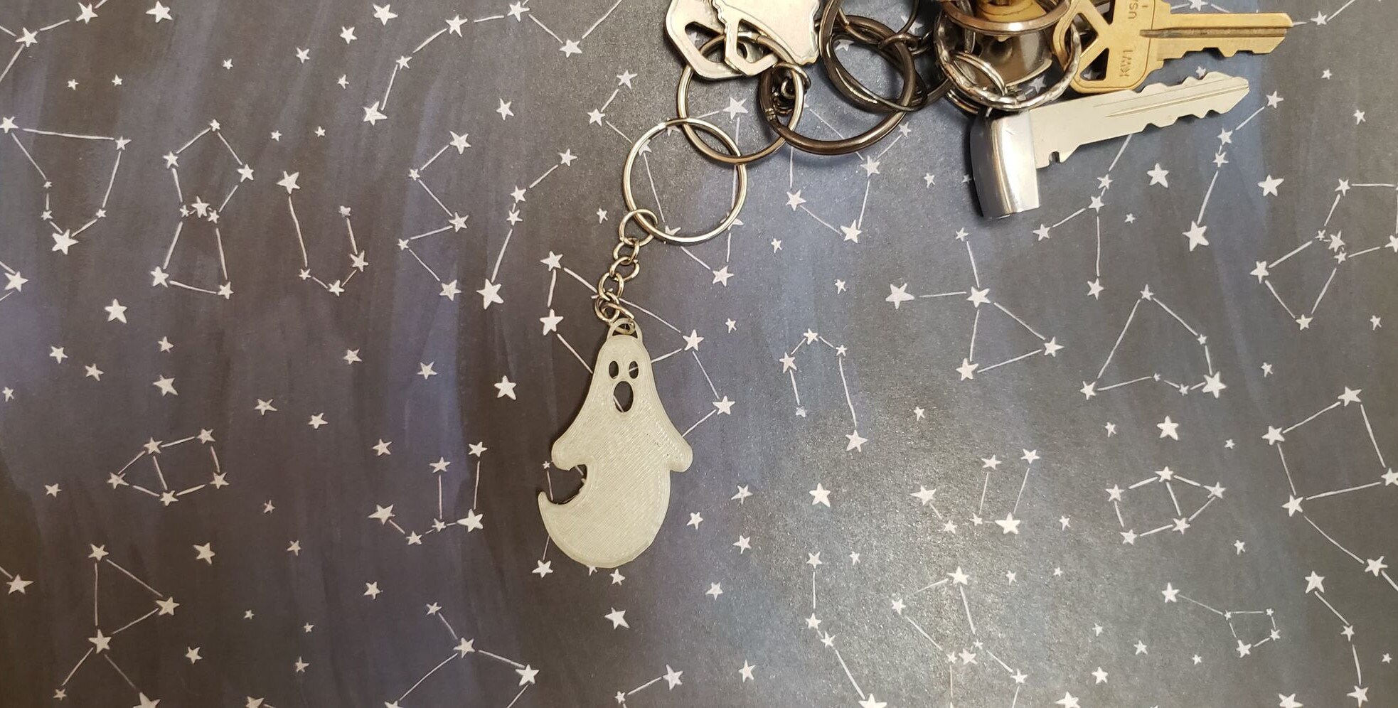 Ghost Keychains | Etsy