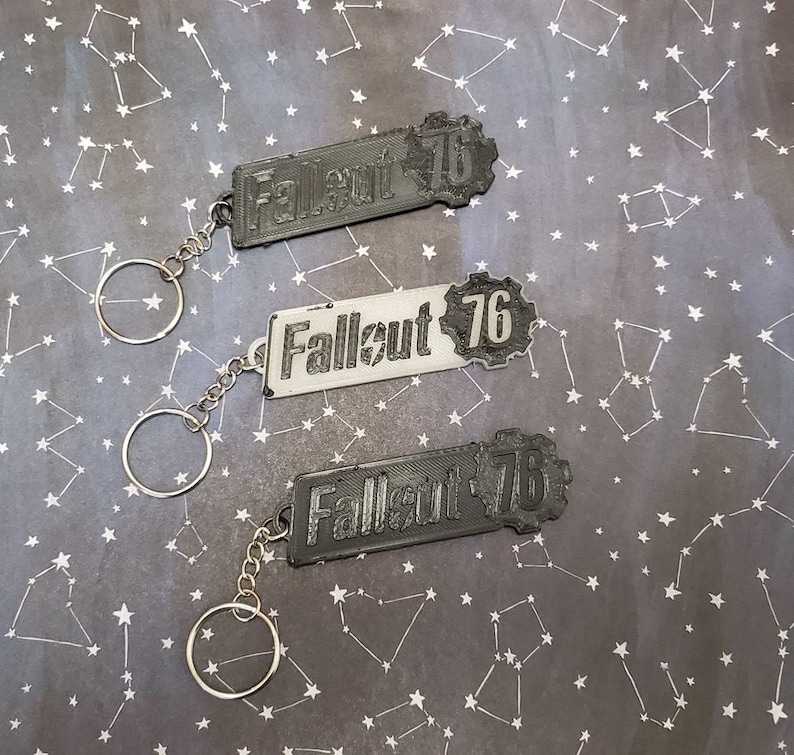 Fallout 76 Keychain - Etsy
