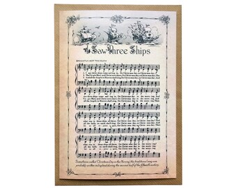 I Saw Three Ships - Etsy