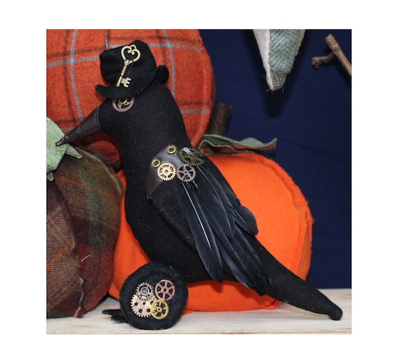 Crawford the Crow Sewing Pattern | Etsy