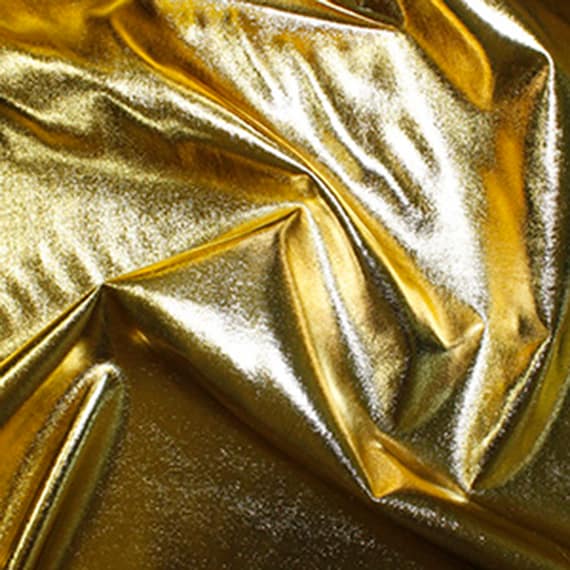 Gold Metallic Fabric Fat Quarter also known as Emperor Foil