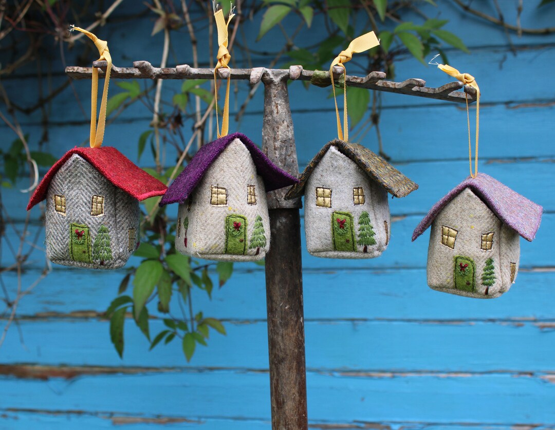 Dinky Little Houses Sewing Pattern - Etsy