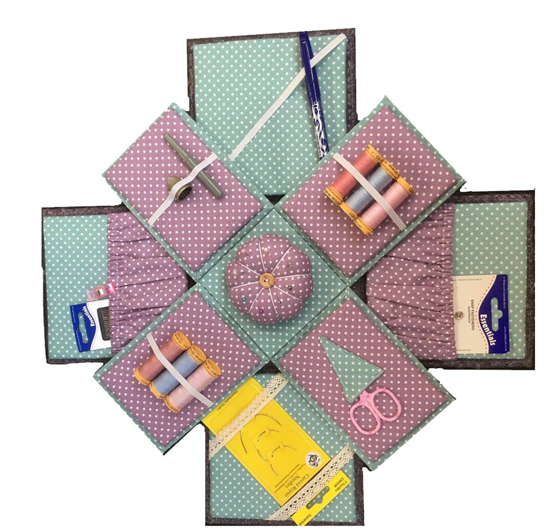 Etui Box (exploding Box) Sewing Pattern - Etsy