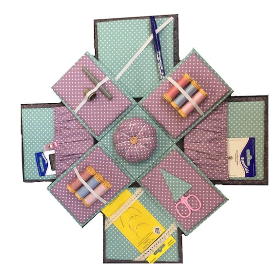 Etui Box exploding Box Sewing Pattern | Etsy Australia