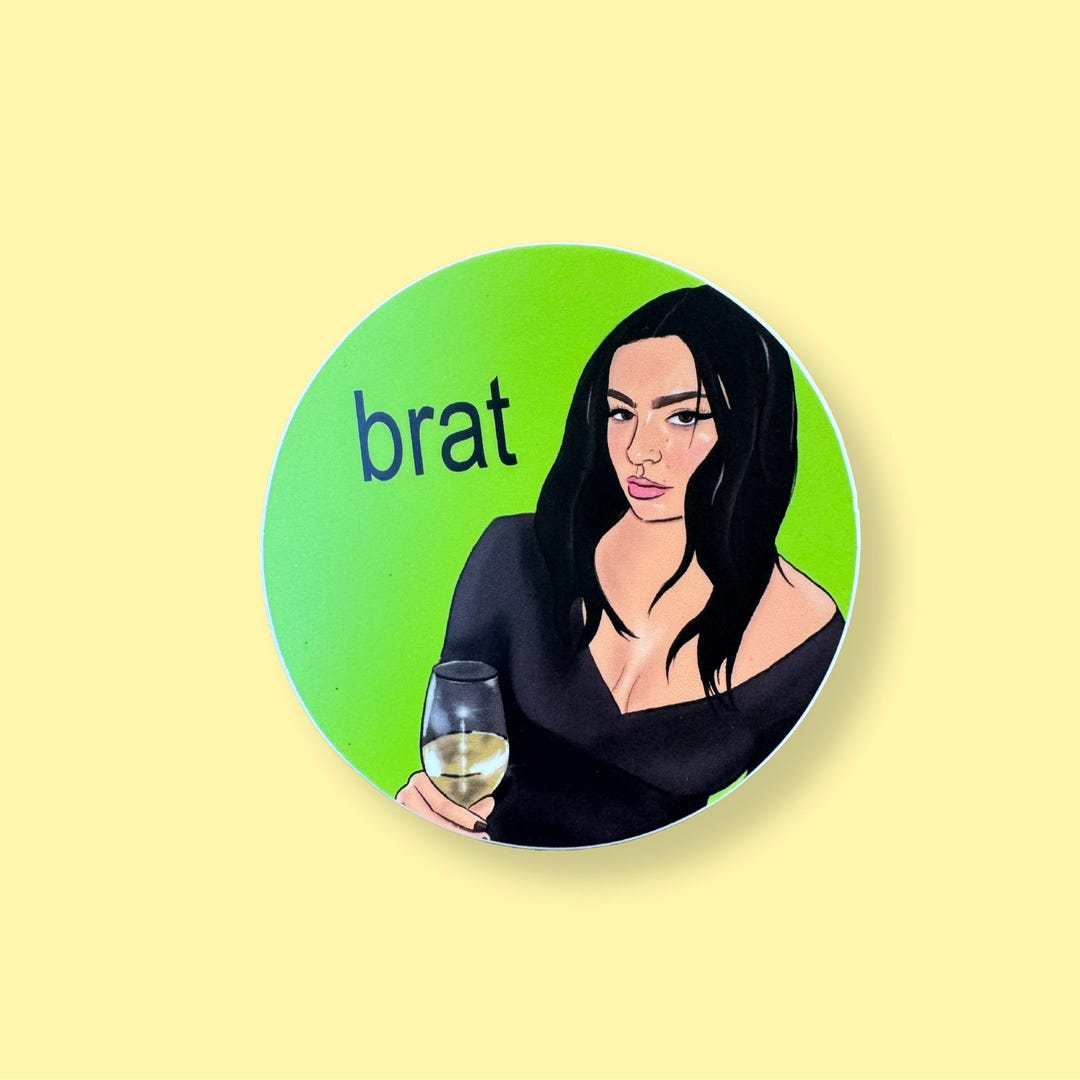 Charli XCX Sticker Brat Summer Brat Girl Summer Lgbtq Lgbt Gay Tiktok ...