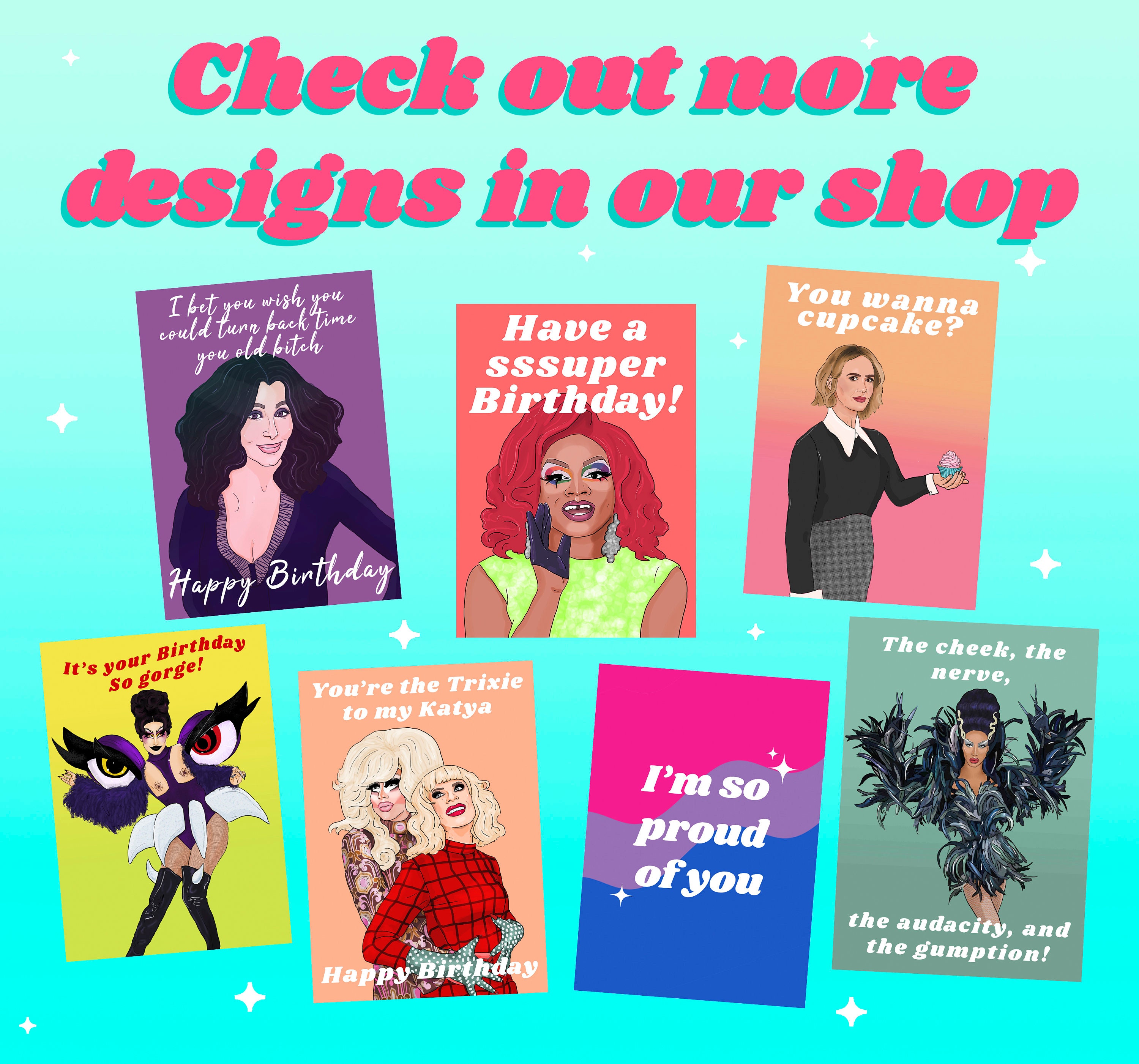 Alan Carr 'the Traitors' Fan Art Christmas Card - Etsy UK