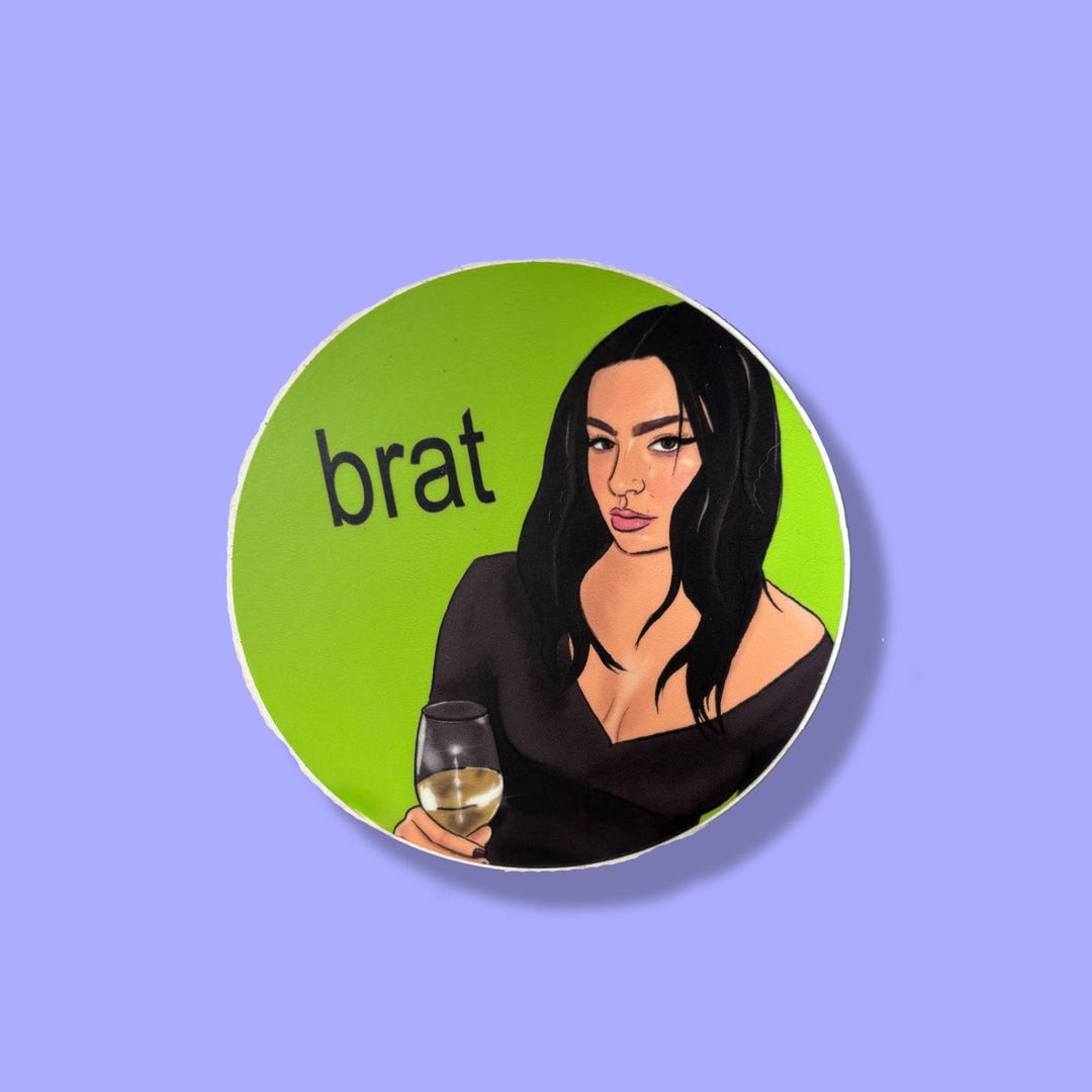 Charli XCX Sticker | Brat Summer | Brat Girl Summer | Lgbtq+ | Lgbt ...