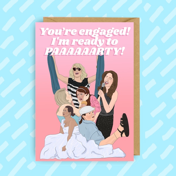 Engagement Card Etsy