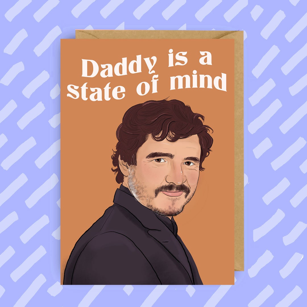 Pedro Pascal Birthday Card: Funny Celebrity Gift - Etsy