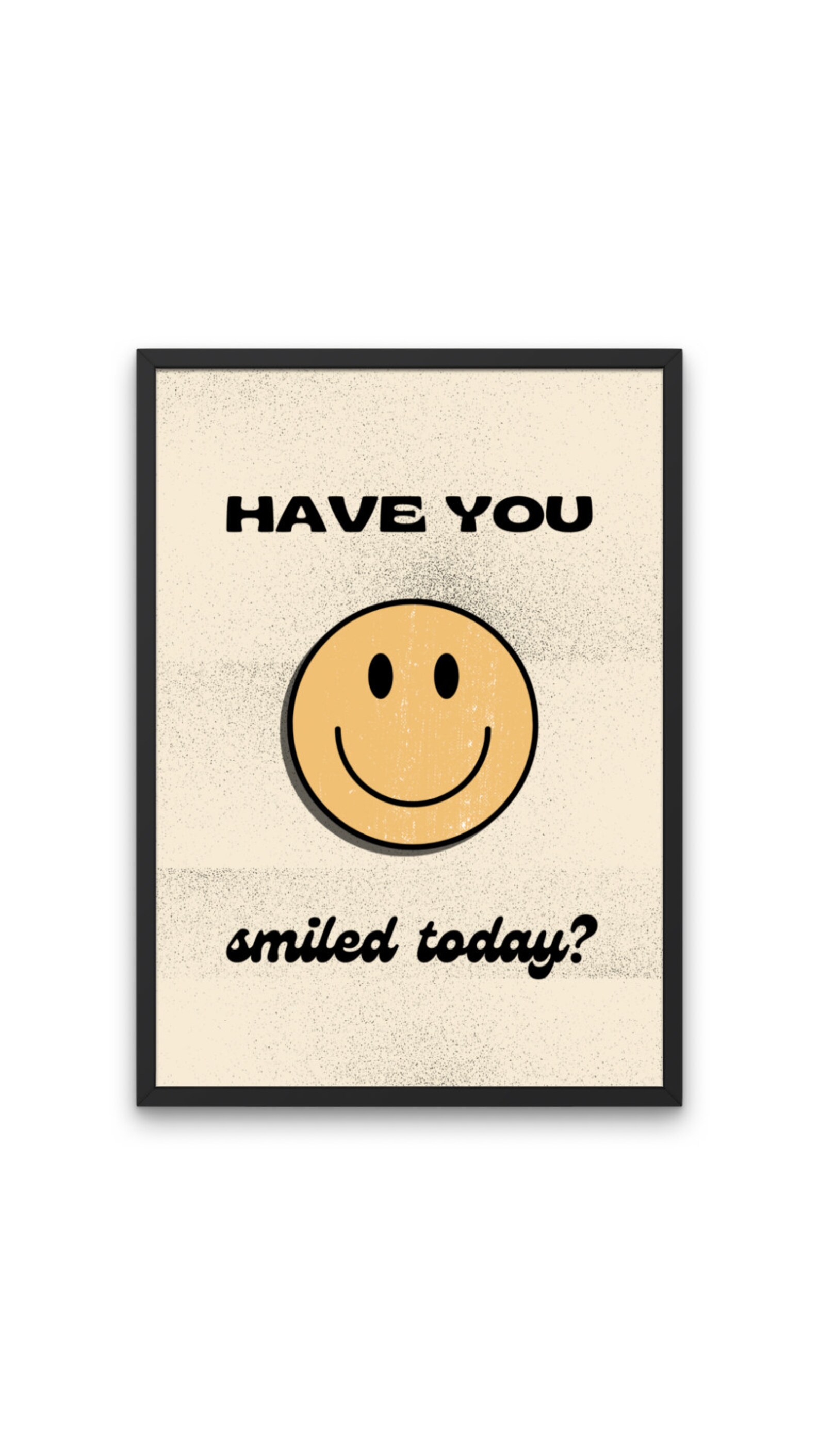 Have You Smiled Today? | DIGITAL DOWNLOAD | Retro Vintage Groovy Decor ...