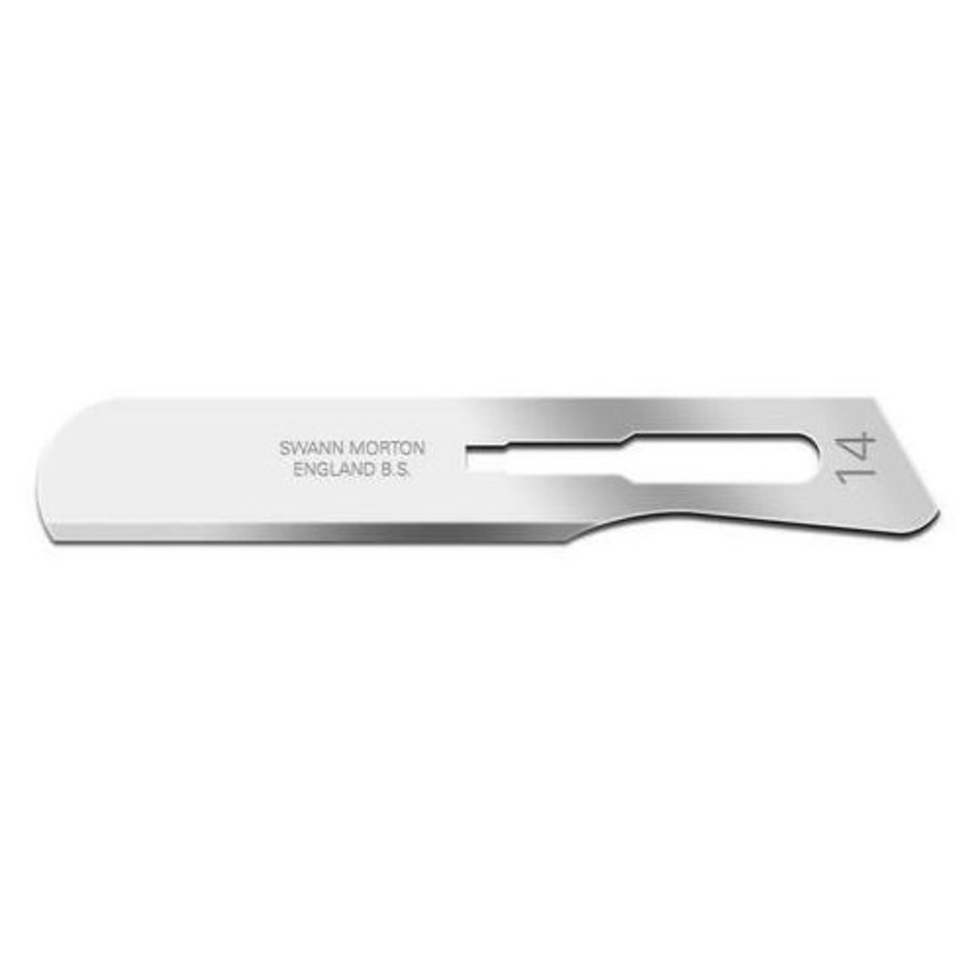 No. 14 Blade X 10 SWANN MORTON Dermaplane + Reusable Scalpel Handle - Etsy