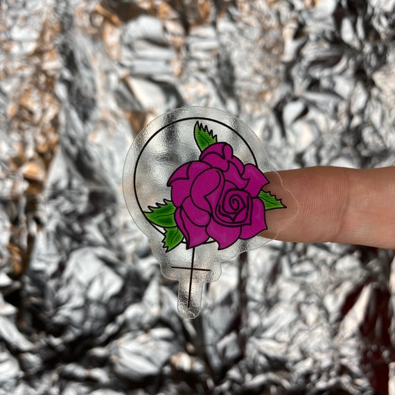 CLEAR Female Gender Symbol Sticker - Etsy