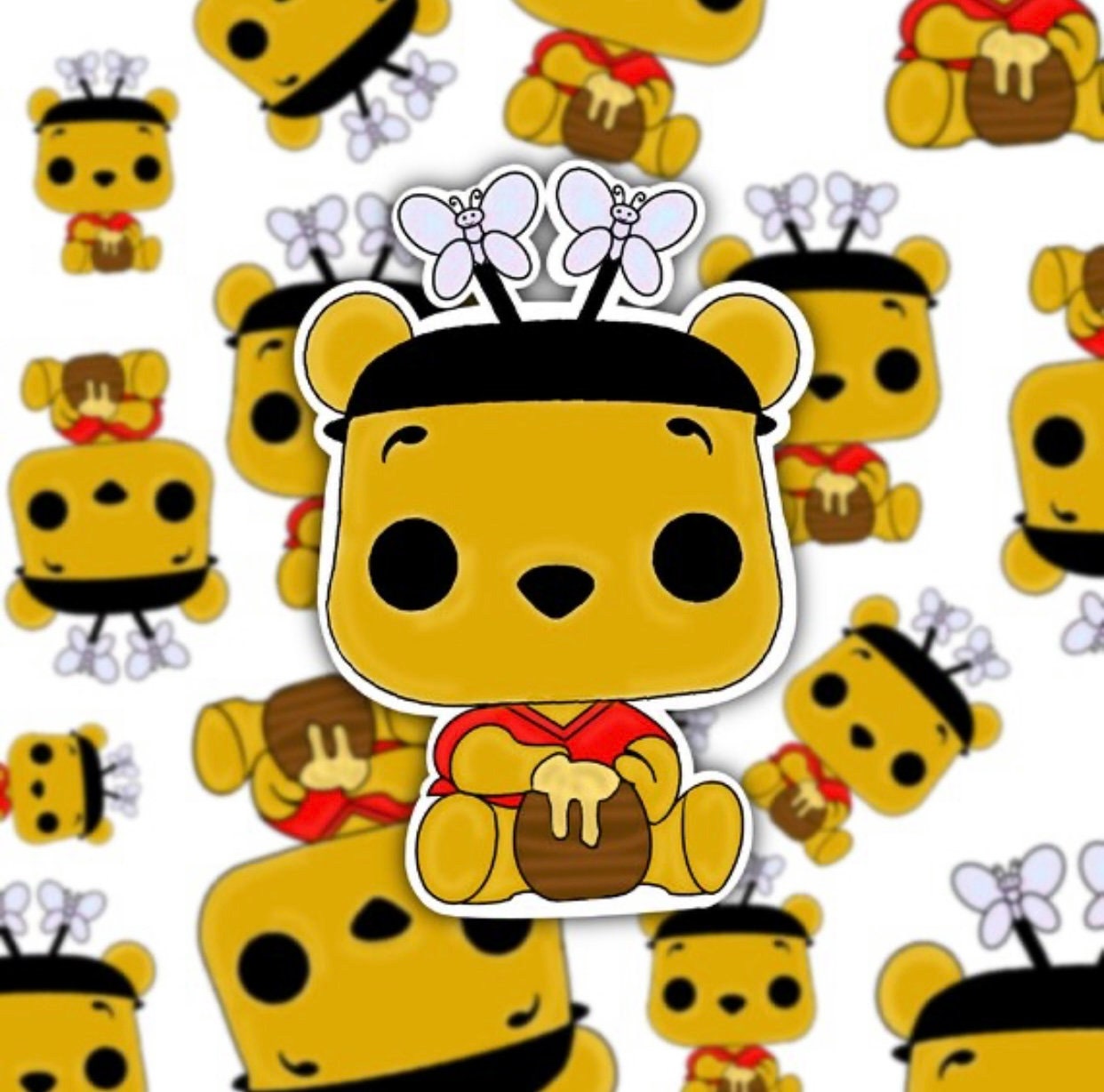 Disney/marvel Inspired Funko Pop Stickers - Etsy