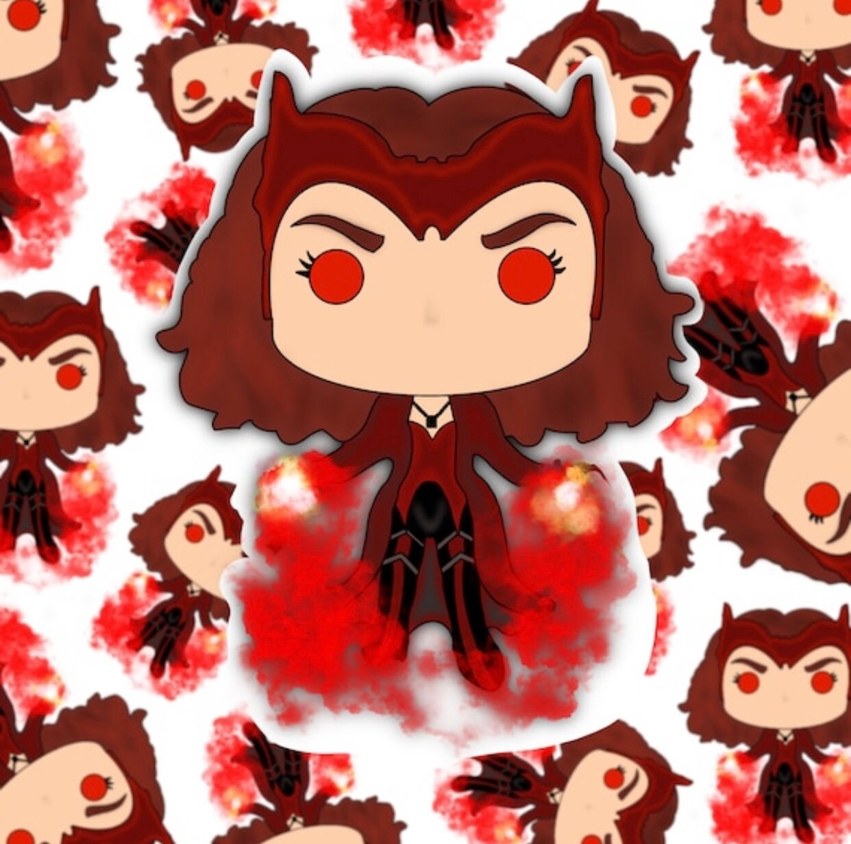 Disney/marvel Inspired Funko Pop Stickers - Etsy