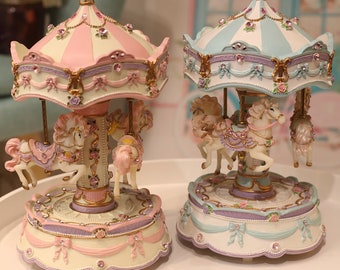 Pink Blue Music Box - Etsy