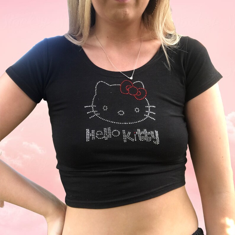hello-kitty-rhinestone-embellished-cropped-black-tee-y2k-etsy