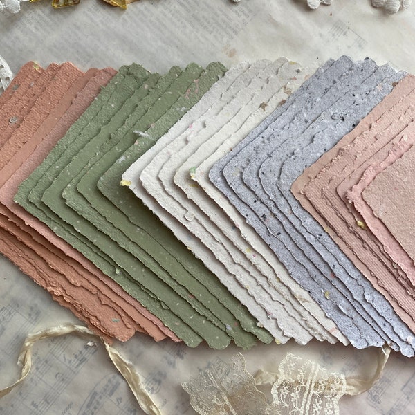 Handmade Paper Sheet - Etsy