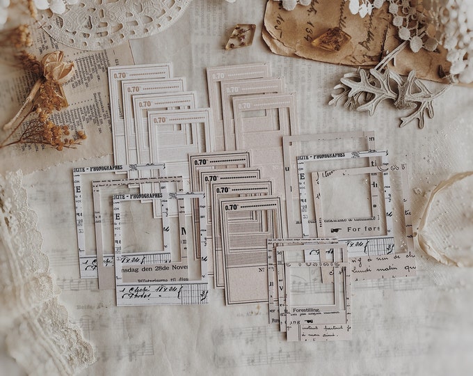 Cut Outs | Frames | Journaling | Paper Crafts | Scrapbooking | Junk ...