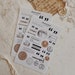 Stickers | Deco Stickers | Quotation Mark Stickers | Bujo Stickers ...
