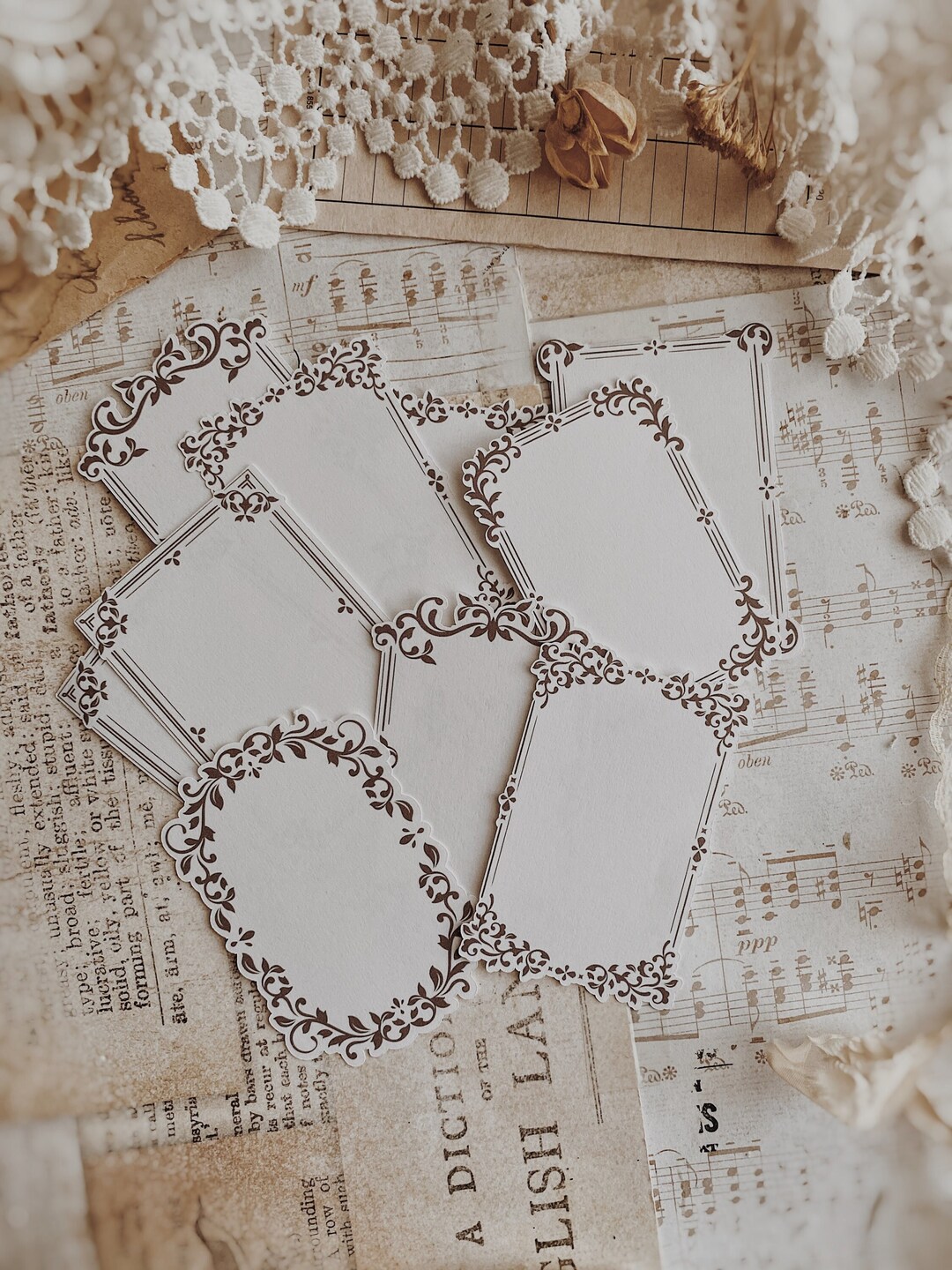 Cut Out Frames | Decorating Frames | Journaling Ephemera | Deco Frames ...