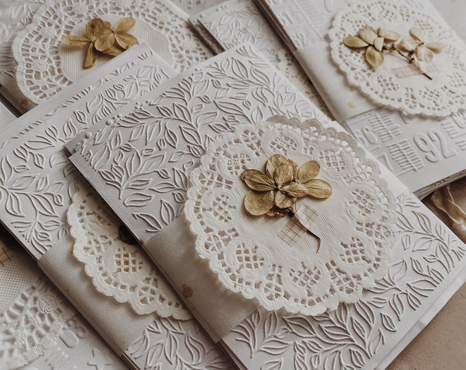 Paper Bundle Embossed Paper Textured Paper Paper Crafts Scrapbooking ...