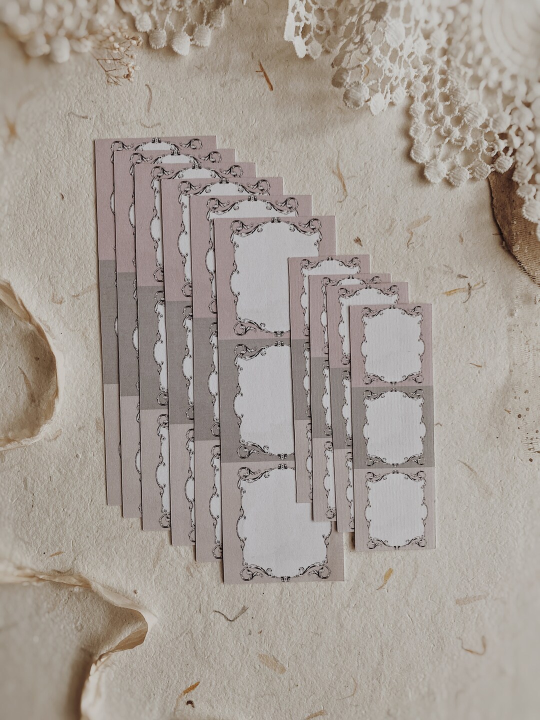 Cut Outs Deco Frame Journaling Frame Frame Stripes Journaling Supplies ...