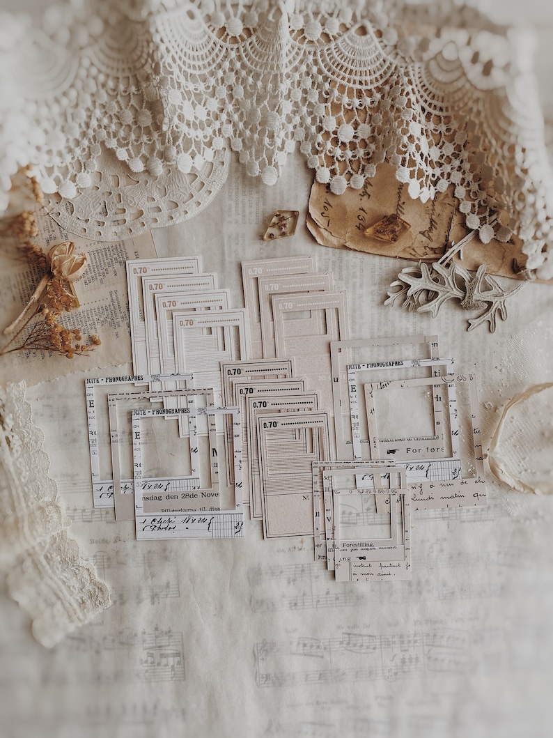 Cut Outs | Frames | Journaling | Paper Crafts | Scrapbooking | Junk ...