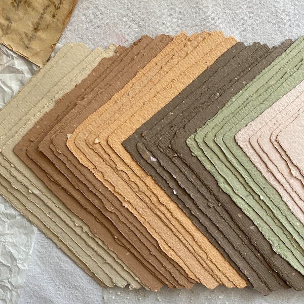 Handmade Paper Sheet - Etsy