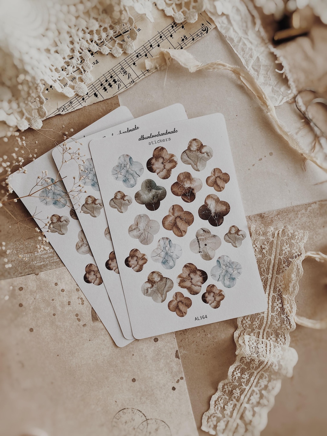 Stickers | Brown Tiles Stickers | Journal Stickers | Bujo Stickers ...