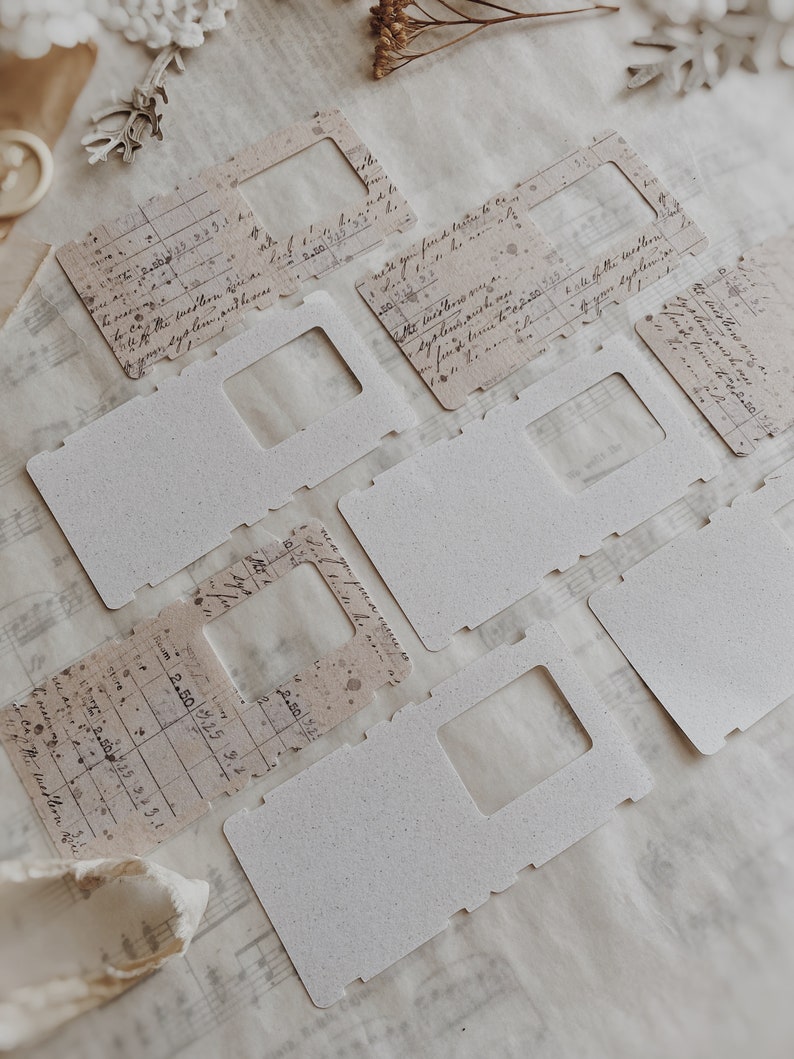 Cut Outs | Specimen Slides Shape | Journaling | Paper Crafts ...