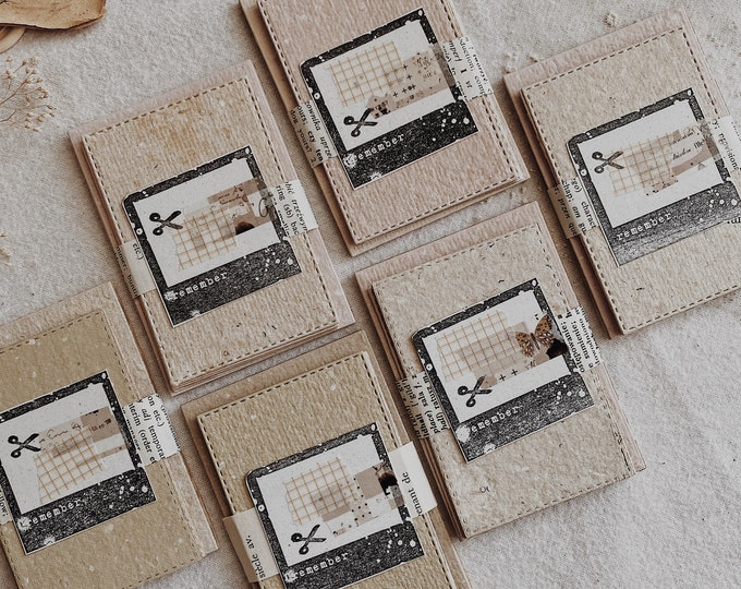 Handmade Paper Cards Die Cuts Handmade Paper Set 10 Cards - Etsy