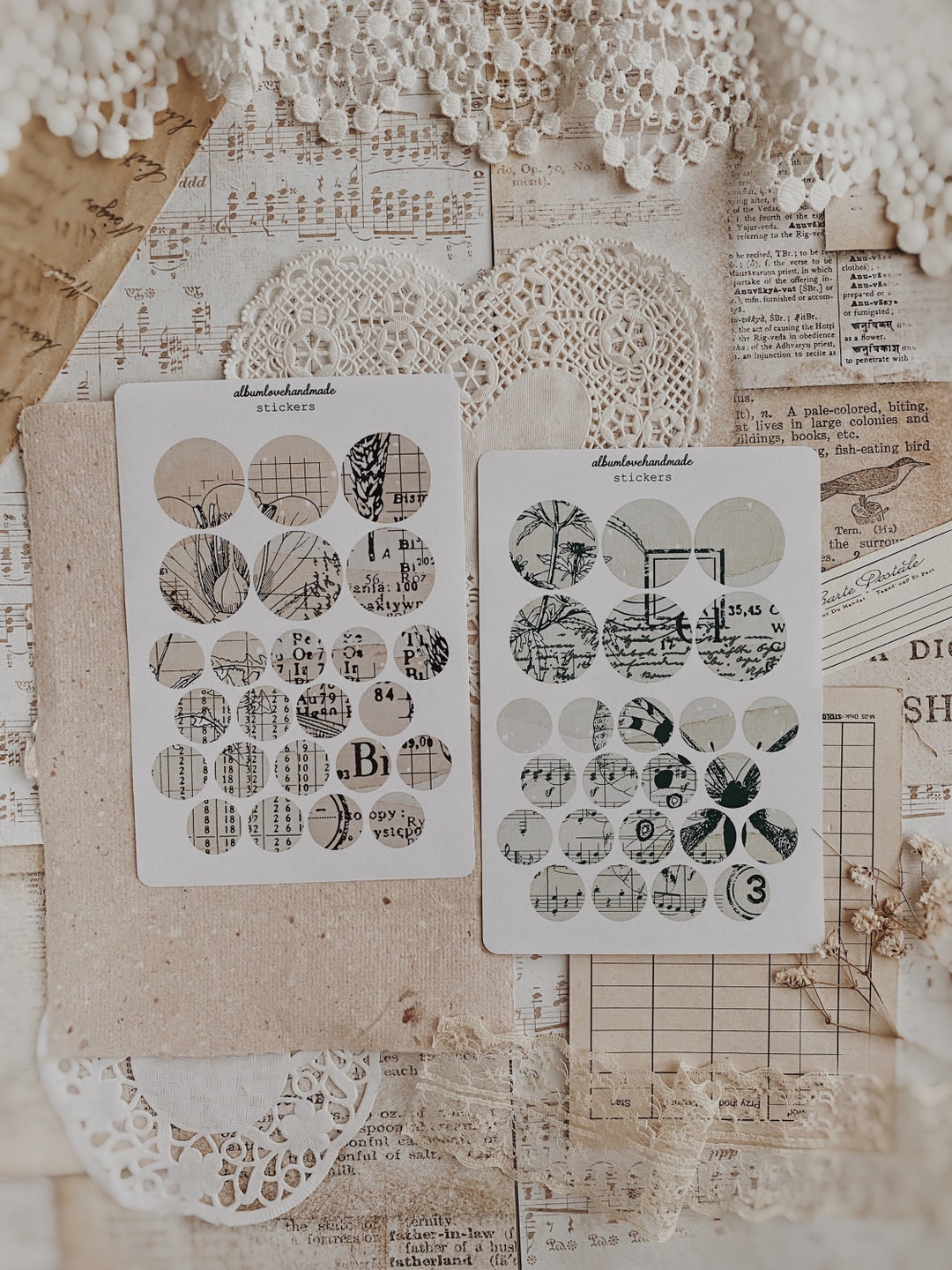 Stickers Eyelets Set 48 Pieces - Etsy