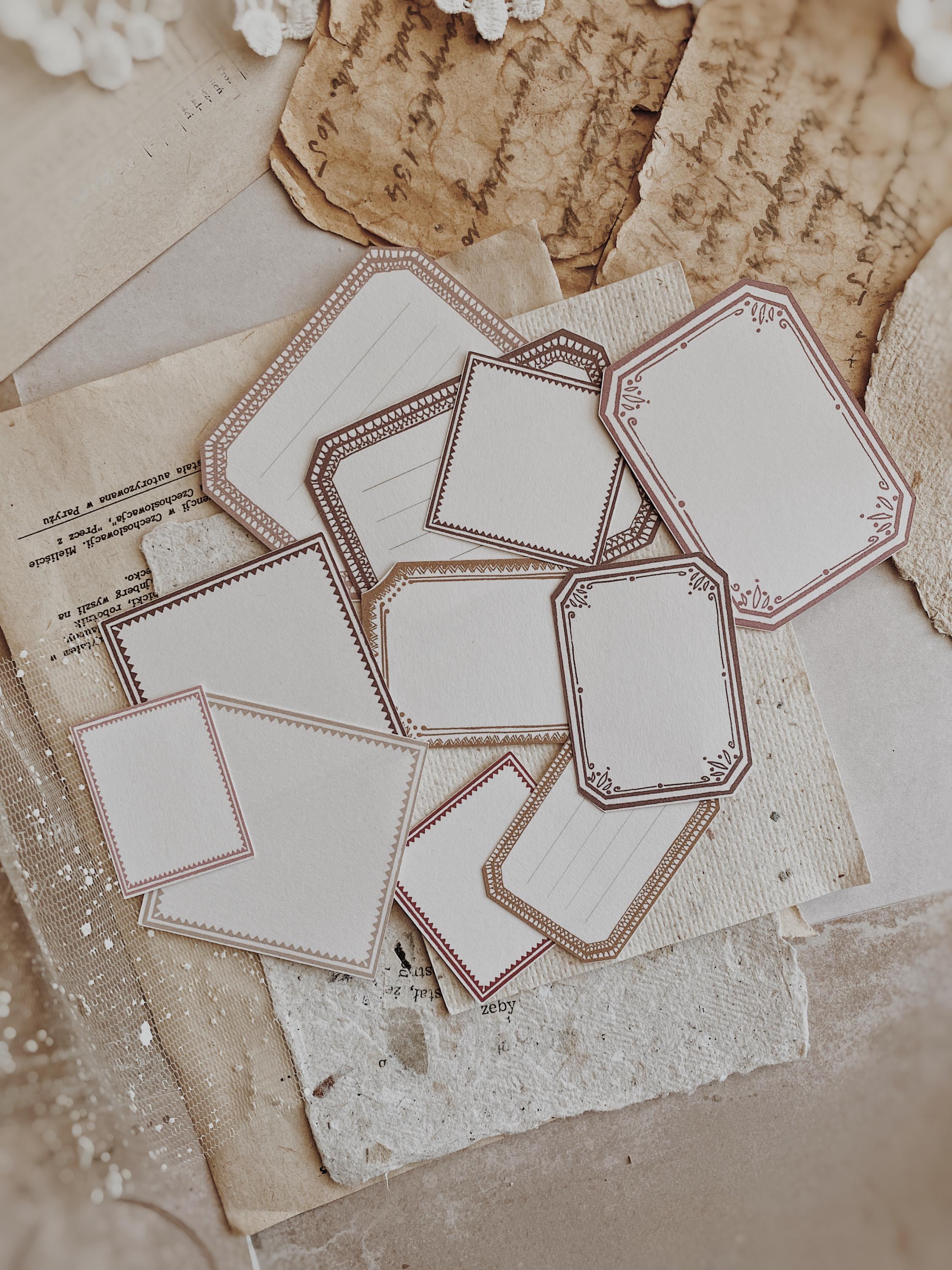 Printable | A4, 8.5x11 | Labels | Collage Elements | Digital ...