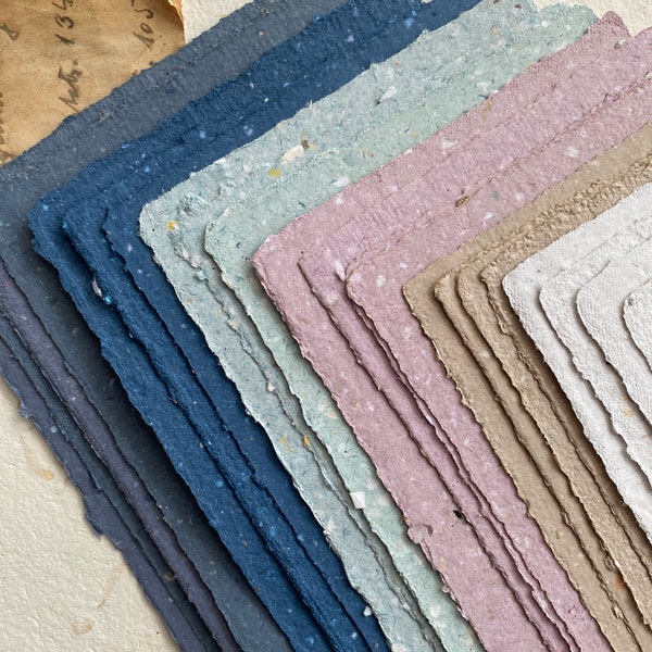 Handmade Paper Sheet - Etsy