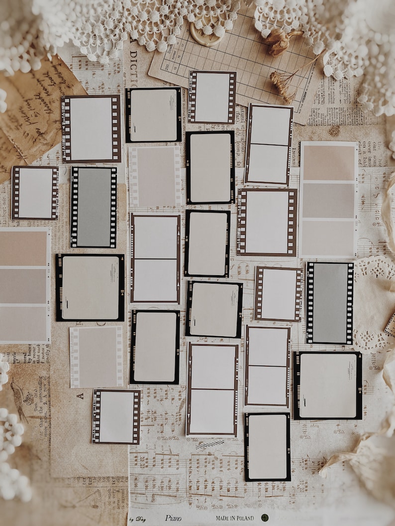 Retro Film Frame Cut Outs Photo Frame Old Photo Frame - Etsy