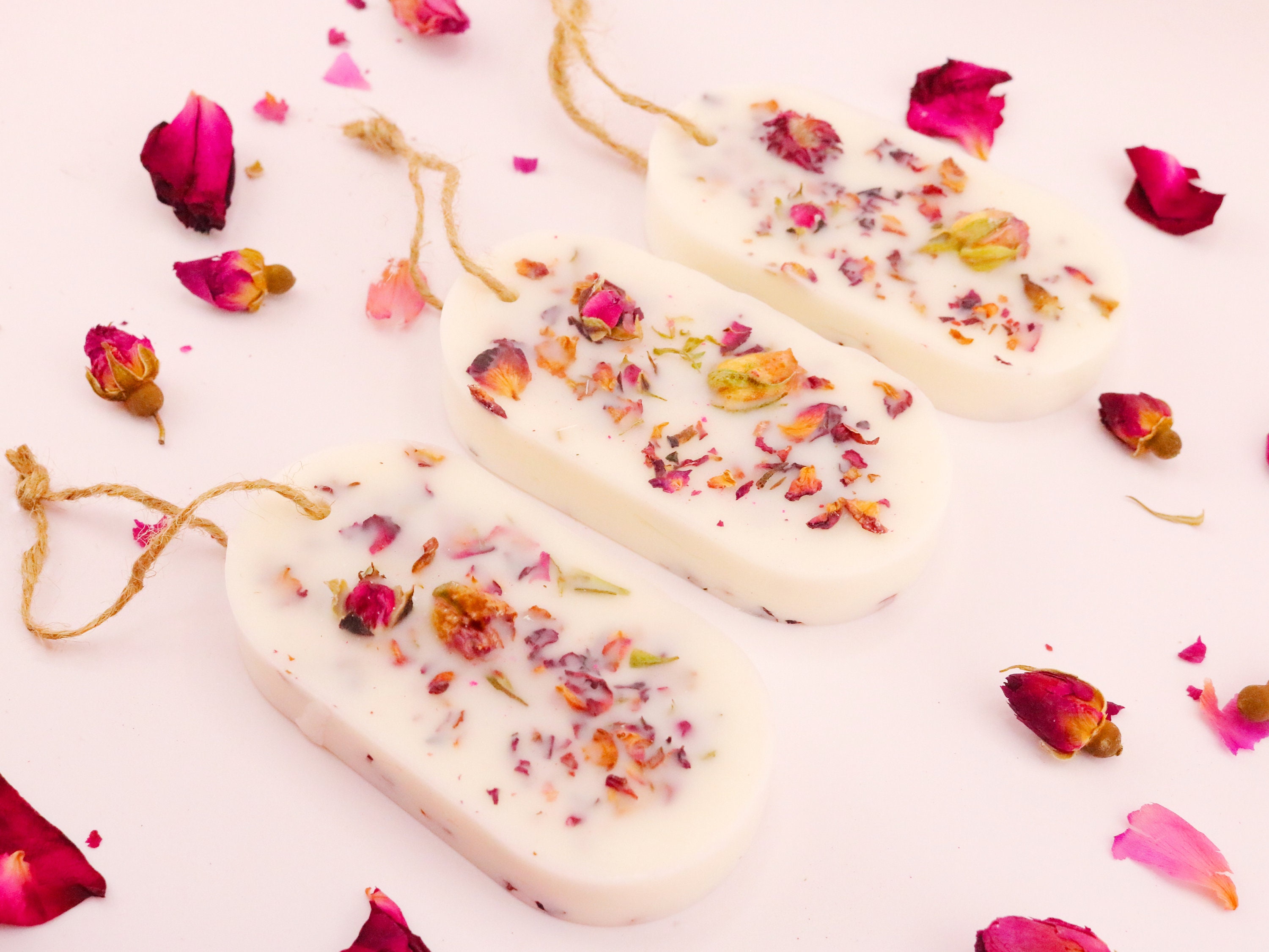 Rose Wax Sachet /wax Melts Soy Wax Tablet Wedding Favor - Etsy