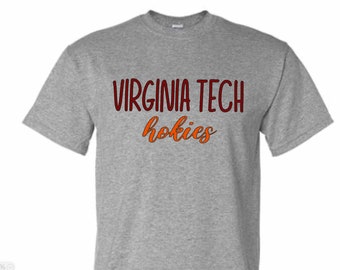 Virginia Tech Shirt | Etsy