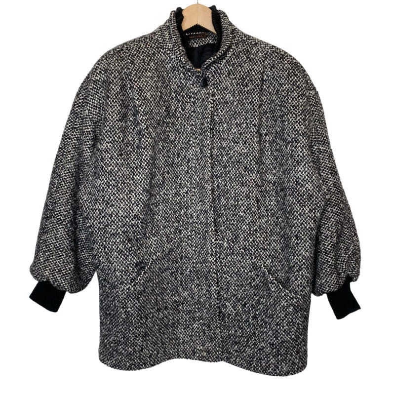 Wool Tweed Coat - Etsy